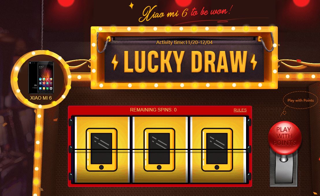 Slot Machine Lucky Draw su Gearbest! – Tech Best Deals