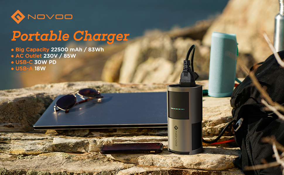 NOVOO: La POWER BANK con PRESA ELETTRICA! – Tech Best Deals